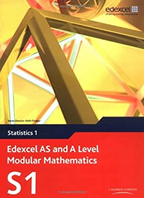 EDEXCEL AS AND A Level Modular Mathematics Statistics 1 S1 Compaq EUR 5 ...