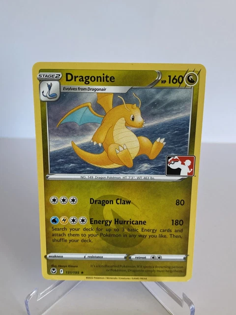 POKÉMON TCG - Dragonite 131/195 Play Stamped Prize Pack Series 3 Non ...