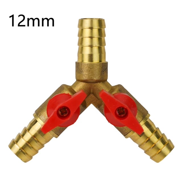 EFFICIENT FLOW CONTROL Valve for 12mm Hose Ideal for Fuel Air Water Gas ...