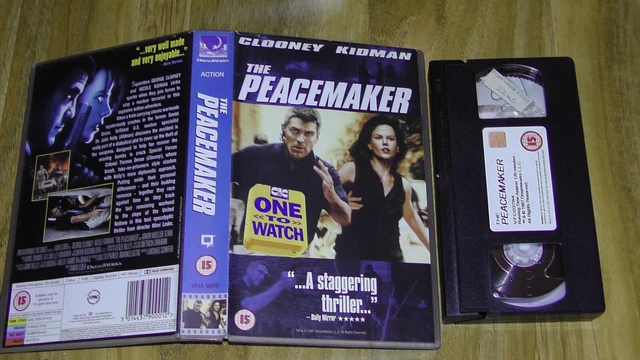 THE PEACEMAKER VHS Video Tape Big Box Ex Rental CIC Paramount Universal ...