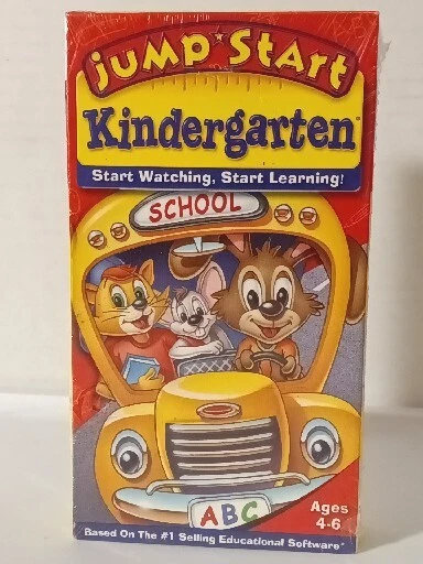BRAND NEW VHS Jump Start Kindergarten Start Watching, Start Learning ...