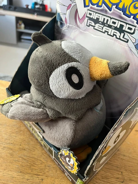 JAKKS POKEMON DIAMOND And Pearl Starly Electronic Plush Toy - New ...