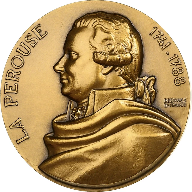 FRANCE, MÉDAILLE, MARINE Française, La Pérouse, MDP, Bronze, SUP ...
