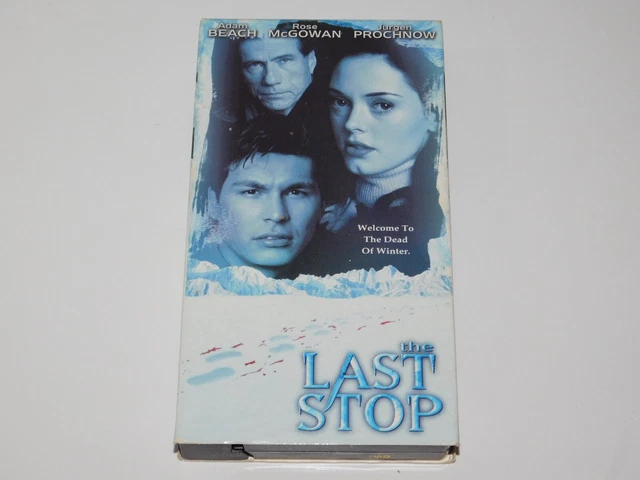 THE LAST STOP (vhs) Adam Beach, Rose McGowan. Good Cond. Rare. Thriller ...