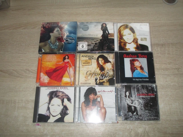 ANDREA BERG 15 CD 2 DVD Musik Sammlung ATLANTIS DU Abenteuer Gefühle ...