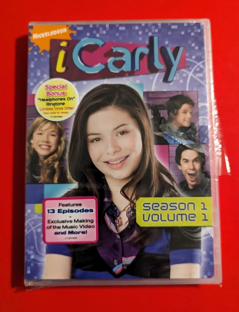 ICARLY SEASON 1, Volume 1 (DVD 2008) Miranda Cosgrove - Rare Brand New ...
