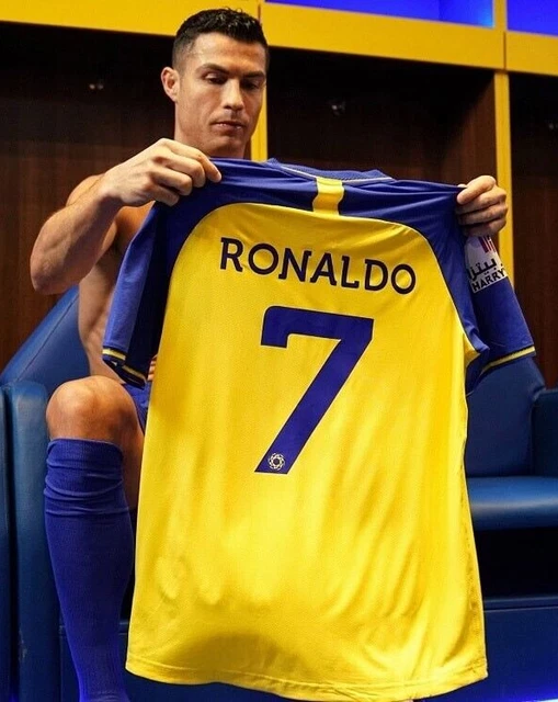Cristiano Ronaldo 7 Al Nassr Fc 2023 Home Player Version Jersey All