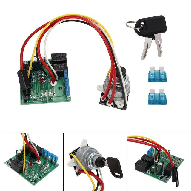 IGNITION SWITCH MODULE with 2 Keys AM136681 For John Deere 325 335 345 ...