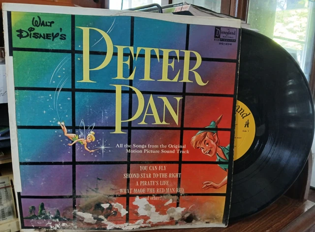 WALT DISNEY'S PETER Pan 33Lp Album Motion Picture Sound Track £6.24 ...