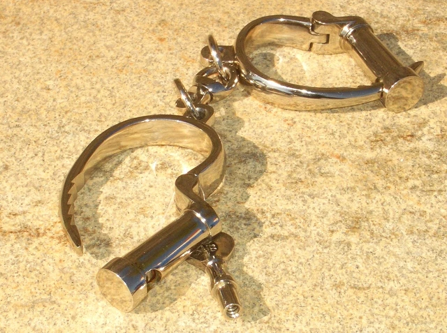 HANDSCHELLEN WESTERN DARBY handcuff by bound Kubind KB-122 Edelstahl ...