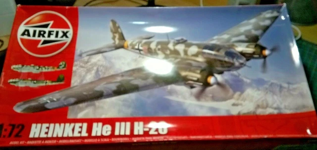 AIRFIX HEINKEL HE Iii H-20 (A05021) 1:72 £18.00 - PicClick UK