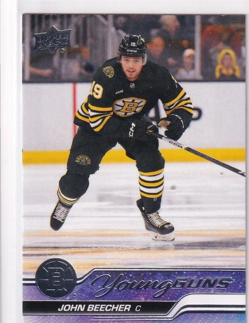 23/24 UD SERIES 2 John Beecher Young Guns Rc Sp Rookie #472 EUR 0,67 ...