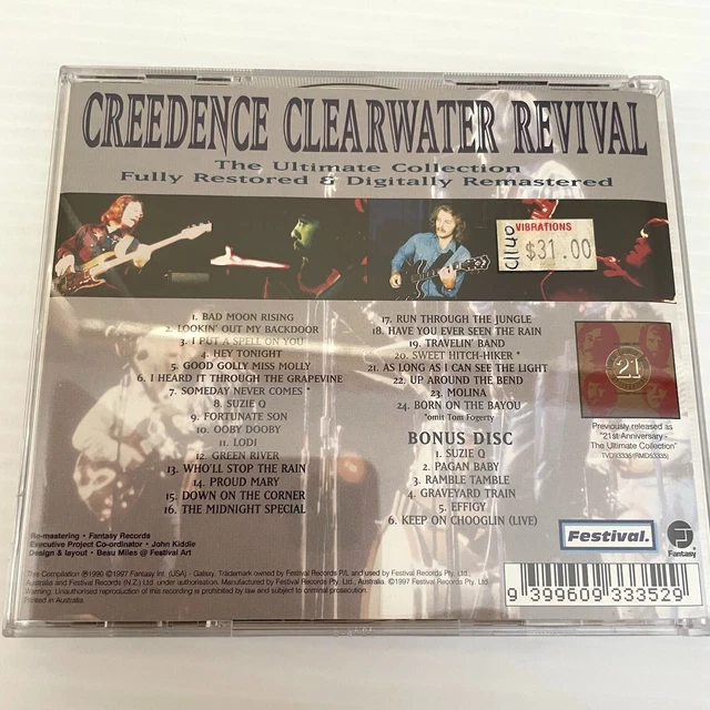 CREEDENCE CLEARWATER REVIVAL Ultimate Collection Anniversary Edition 2-CD 1997 EUR 8,50 ...