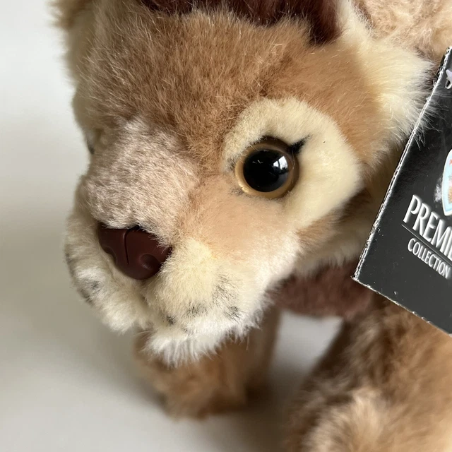 ARK TOYS PREMIER Collection Floppy Lion With Beans Soft Toy Cuddly ...