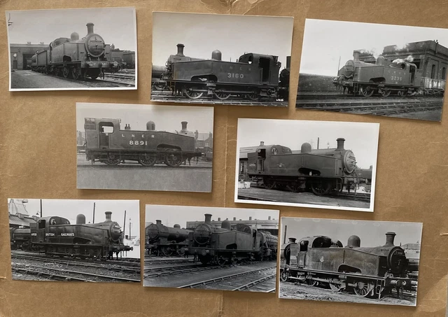 8 X LNER & Br (Ex Gnr Class J23) Class J50/51 Locomotives Nos. 601 ...