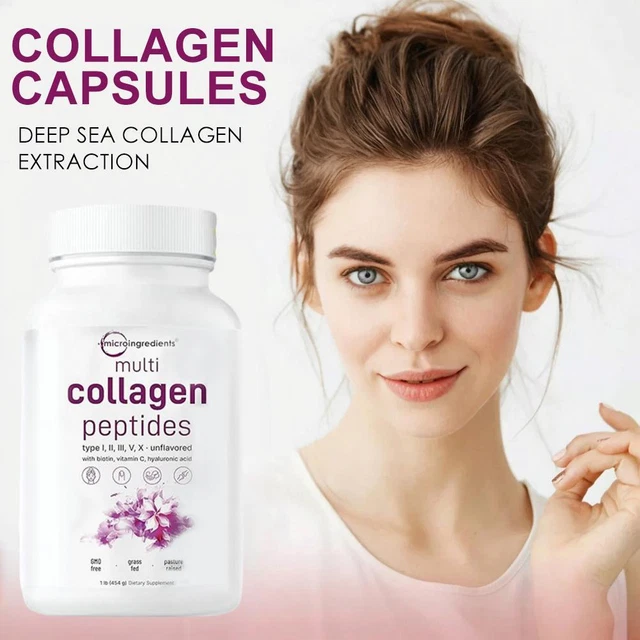 240PCS COLLAGEN ANTIOXIDANT Anti-Aging Skin Whitening Vitamin C Capsules UK 2024 £12.77 ...