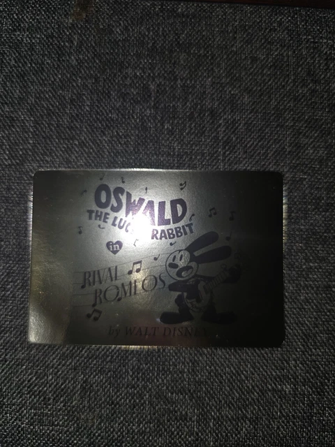 DISNEY 100 WONDER Card Collection Oswald the Lucky Rabbit . Disney ...