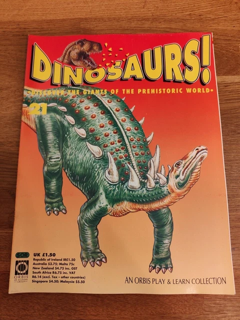 MAGAZINE - ORBIS Dinosaurs Discover... Prehistoric World Magazine Part ...