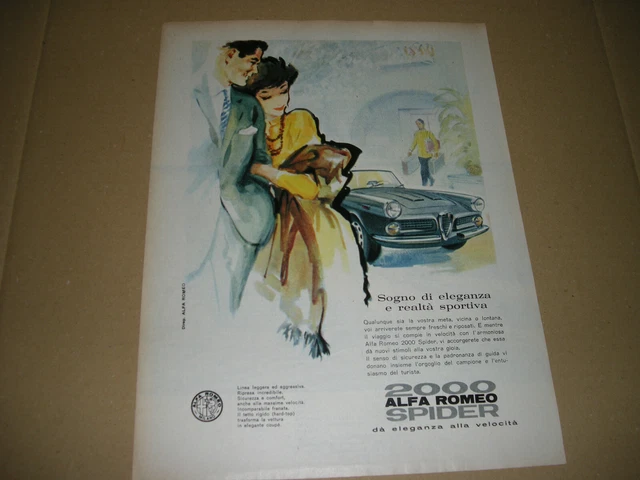 ALFA ROMEO VINTAGE Magazine Advertising Sheet - As From Photo Listing £ ...