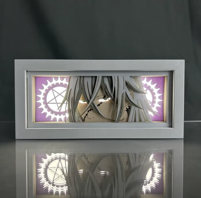 MAHITO LED PAPER Light Box Jujutsu Kaisen Anime Shadow Lamp Night Light ...
