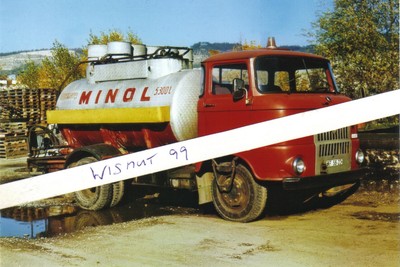 MINOL-FOTO OLDTIMER DDR VEB IFA LKW Ludwigsfelde W 50 Öltankwagen EUR 2,00 - PicClick DE