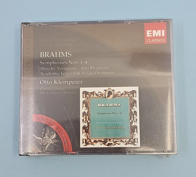 BRAHMS SYMPHONIES NO. 1-4 CD, Haydn Christa Ludwig Philharmonia Orchestra, 2004 EUR 71,41 ...