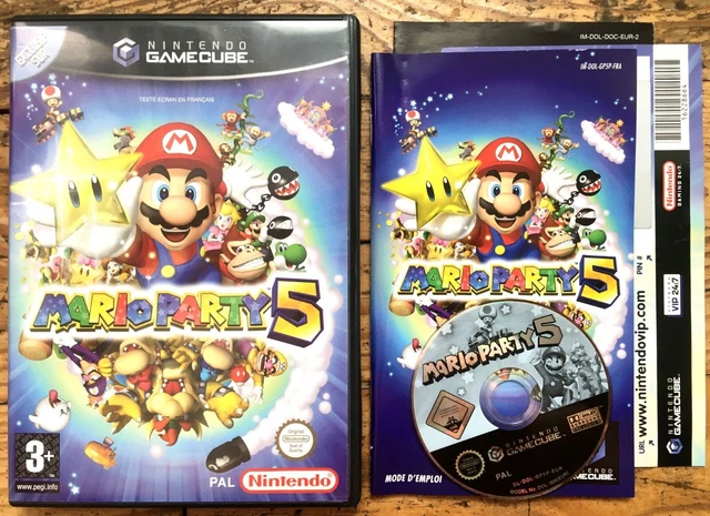 RARE - MARIO Party 5 Complet Boîte Notice Nintendo Gamecube Pal Fra Cib Ovp V EUR 5,50 - PicClick FR