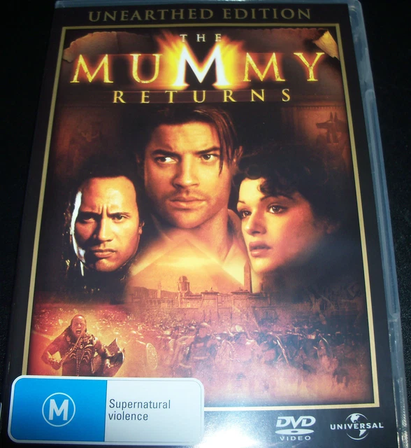 THE MUMMY RETURNS Unearthed Edition (Aust Region 4) DVD - Like New $9. ...