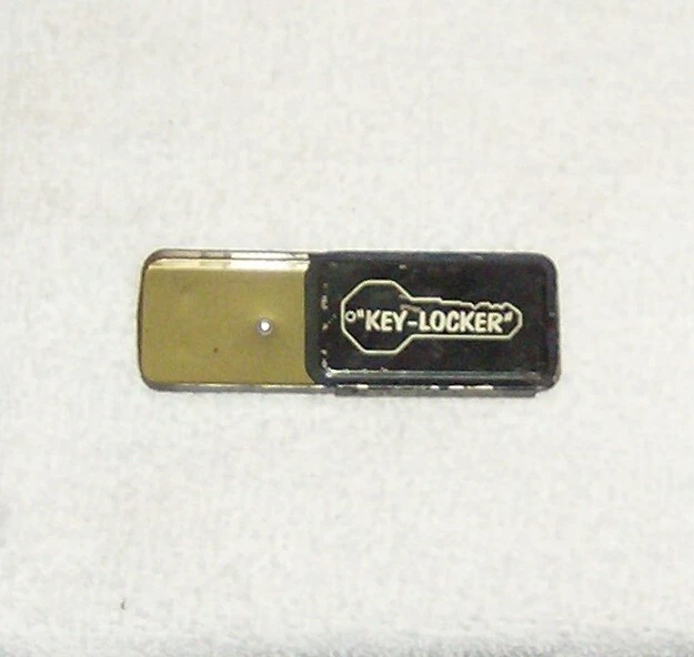 1960S 1970S KEY Locker Hide-A-Key Magnetic Key Hiding Box For All Cars ...