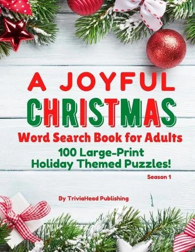 TRIVIAHEAD PUBLISHING TRIVIAH A Joyful Christmas Word Search Book for ...