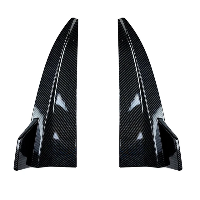 2X(CAR REAR BUMPER Diffuser Side Splitters for C-Class Variant8632 £76. ...