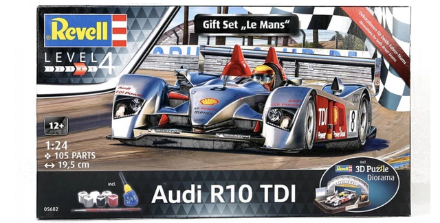 REVELL AUDI R10 TDI Le Mans Model Car Kit With Paint New £42.99 ...