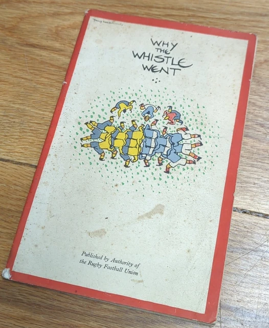 RARE 1948 RUGBY Why The Whistle Went H. F. Ellis Illustrated Fougasse ...