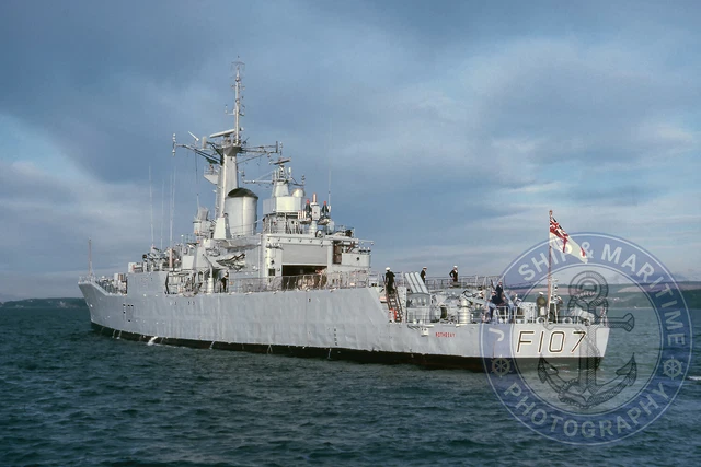 ROYAL NAVY ROTHESAY-CLASS Frigate HMS ROTHESAY F107 - 6X4 (10X15 ...