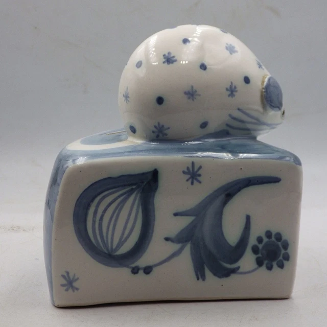 DAVID SHARP 1970S Rye Pottery Mouse & Cheese Money Box MID CENTURY ...