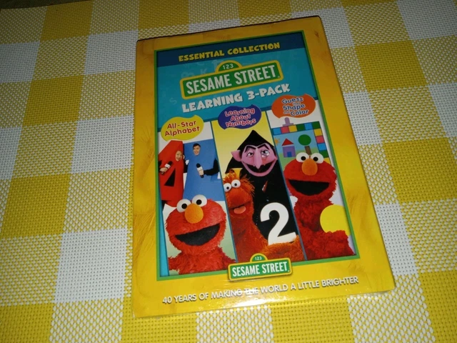 SESAME STREET - Essential Collection: Learning 3 Pack - DVD (3-Discs ...