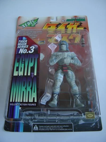 TIGER MAN MASK Series Uomo Tigre Japan EGYPT MUMMY XEBEC TOYS KAIYODO N ...