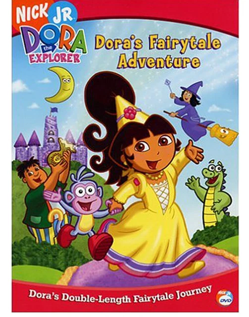 DORA THE EXPLORER - Doras Fairytale Adventure (DVD, 2004) Princess Kids ...