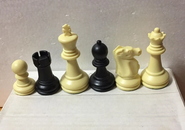 VINTAGE ORIGINAL ULTIMATE Chess Set - EXTRA HEAVY WEIGHTED 3 5/8