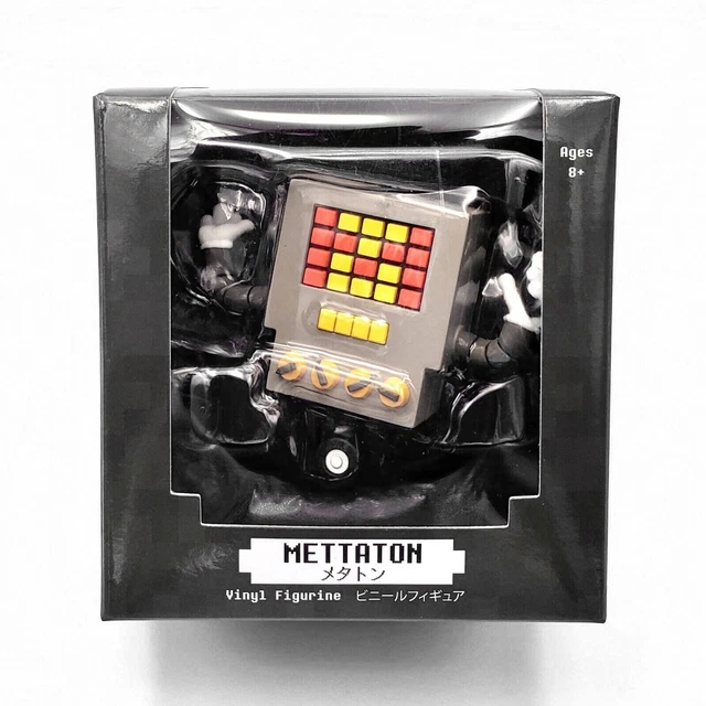 UNDERTALE LITTLE BUDDIES Mettaton Vinyl Figure Official Robot Statue ...