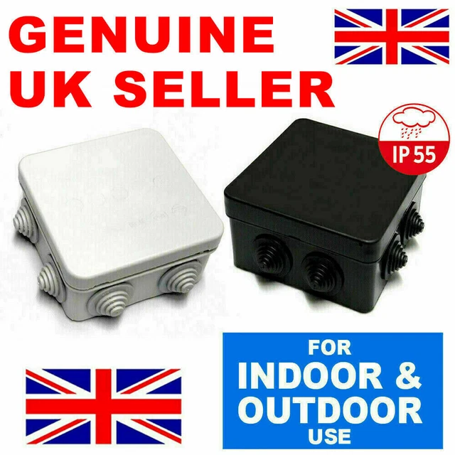 IP55 IP65 JUNCTION Box for CCTV Outdoor Terminal Enclosure Connection ...