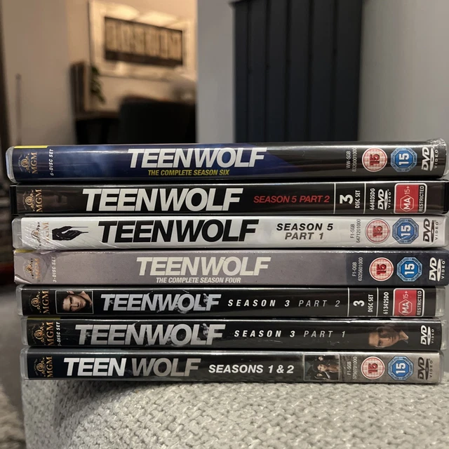 TEEN WOLF THE Complete Series Seasons 1-6 27 Disc Set Uk Region 2 £39. ...