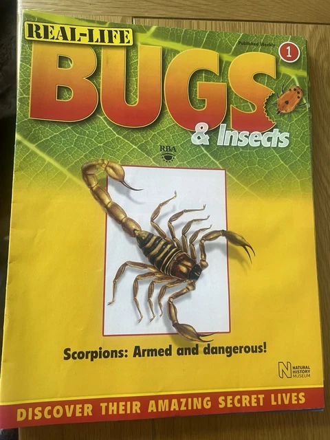 NATIONAL GEOGRAPHIC REAL life bugs And Insects Plus Magazines 1-9 11-23 ...
