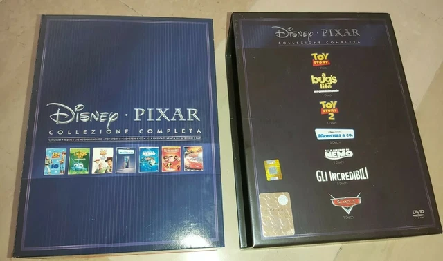 DISNEY PIXAR COMPLETE Collection 10 Dvd Rectangular Hologram Box £103. ...