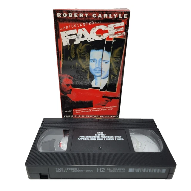 FACE (VHS 1997) Screening Copy Promo Robert Carlyle Tested Works £4.83 ...