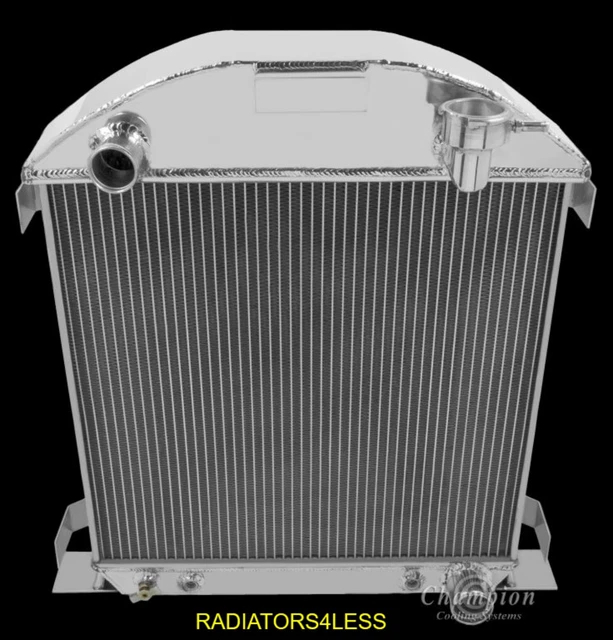 CHAMPION 2 ROW All Aluminum Radiator 1928 1929 Ford Model A Chevy Gm V8 ...