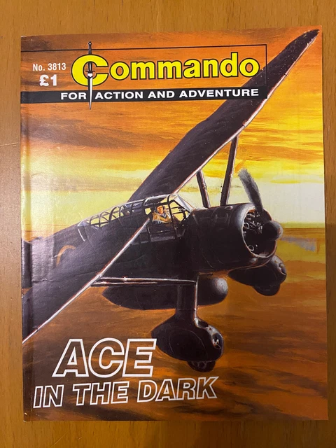 COMMANDO COMIC NUMBER 3813 Ace in the Dark EUR 3,50 - PicClick IT