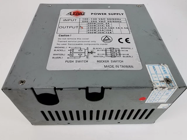 🔌 VINTAGE ATNG Power Supply Unit – 200W–300W Selectable Output | 110 ...