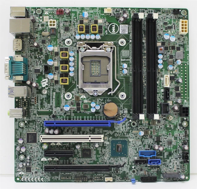 DELL PRECISION 3620 Tower Motherboard | Socket LGA1151 DDR4 | 9WH54 ...