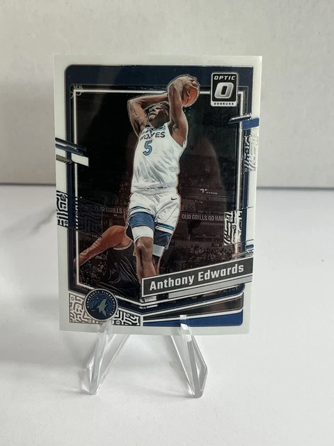 2023-24 DONRUSS OPTIC Anthony Edwards Base #59 lupi di legno EUR 0,93 ...
